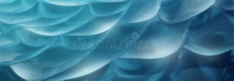 Abstract Illustration Of Flowing Light Blue Waves Stock Illustration Illustration Of Depth