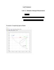 Methods Of Integral Measurement Lab 11 Insights Analysis Course Hero
