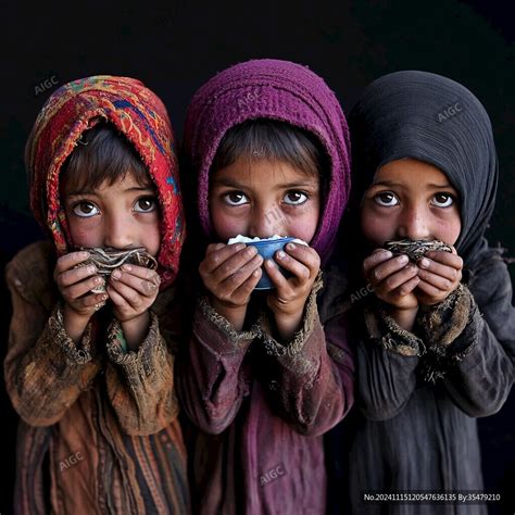 Ai创作图阿富汗赠 阿富汗人物形 阿富汗斯坦 塔吉克族男孩女孩 阿富汗艺术品 阿富汗法码 阿富汗 巴基斯坦女孩 贫穷的儿童 气候难民 西方小孩儿童 厄立特里亚人 世界无童工日 喀布尔 阿富汗梅