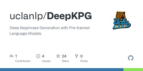 Github Uclanlpdeepkpg Deep Keyphrase Generation With Pre Trained