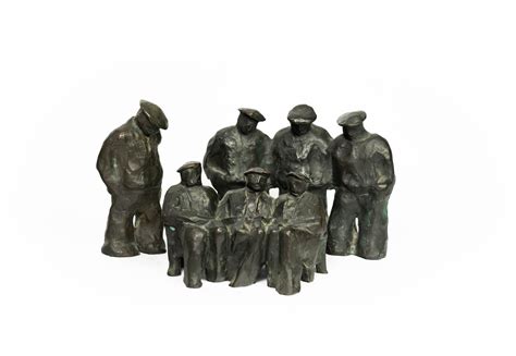 Werner Lichtner Aix 1939 Berlin 1987 Munich Three Groups Of Men Aukcja Internetowa