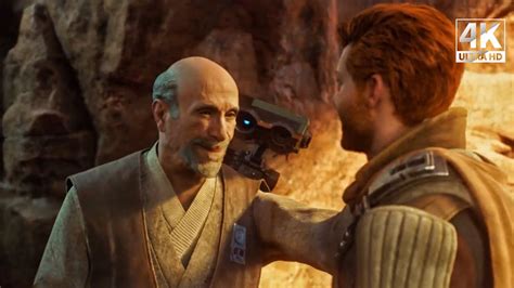 Master Eno Cordova And Cal Kestis Meet For The First Time Scene Star