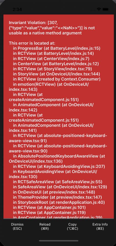 Examples Not Working And What Does This Error Mean · Issue 611 · Software Mansionreact Native