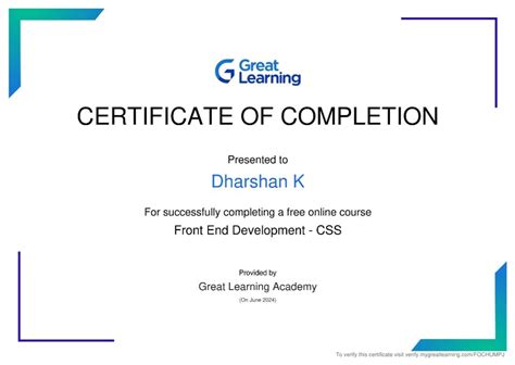 Dharshan K On Linkedin Greatlearningacademy Greatlearning Glacertificate
