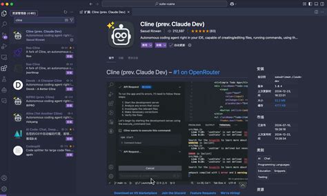 Vscode 中安装 Cline（claude Dev） 插件使用 Gemini2 0 模型和 Grok 模型 Koya`s Blog