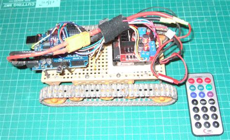 Hobby Witch Arduino Tracked Robot Ir Remote Control