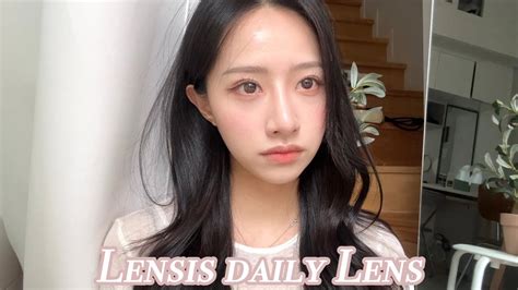 👀 렌시스 렌즈 4종 리뷰6월 한달 할인코드도🤍 🙋🏻‍♀️ 동공작은사람 삼백안인사람 웜톤인사람직경 큰거 안어울리는