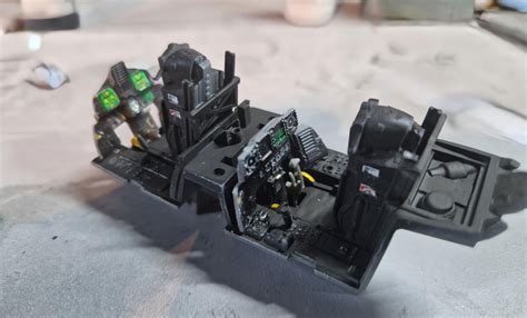 Wip F 15e Strike Eagle From Gwh 148 7 Hours Of Work On The Cockpit