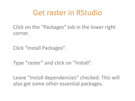 Climate Data In R With The Raster Package