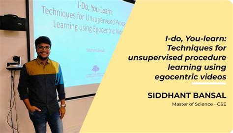 Siddhant Bansal I Do You Learn