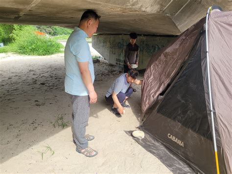 남자 자립홈 캠핑 다산하늘센터