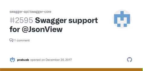 Swagger Support For Jsonview · Issue 2595 · Swagger Apiswagger Core · Github