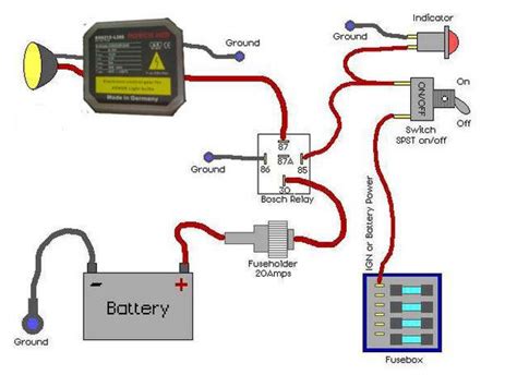 Wiring Diagram For Hid Lights