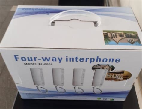 4 Way Intercom System Tv And Home Appliances Other Home Appliances On Carousell
