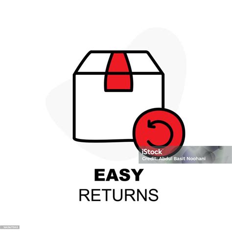 간편한 반품 아이콘 간단한 반품 기호 번거롭지 않은 반품 엠블럼 편리한 반품 로고 간단한 반품 프로세스 아이콘 사용자 친화적인 반품 기호 손쉬운 반품 디자인 부드러운 반품