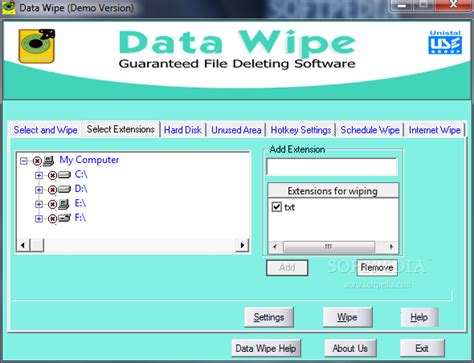 Data Wipe Download Softpedia