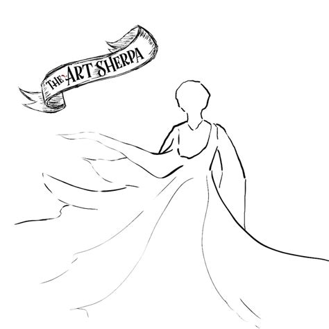 Girl Dancing In Light Traceable The Art Sherpa Community The Art Sherpa