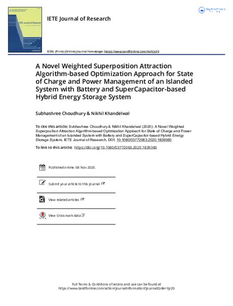 pdf a novel weighted superposition attraction algorithm based