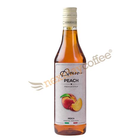 Peach Flavouring Cocktail Syrups From Monin And Sweetbird