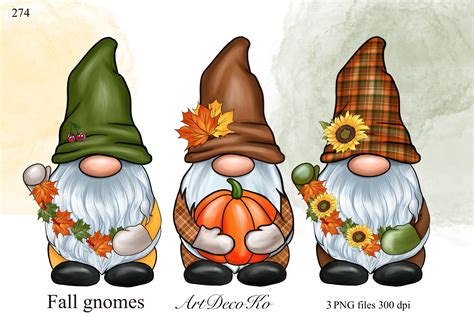 Fall Gnome Clipart 4029599 Clipart Library