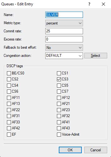 Example 1 Configuring A Qos Concept With Four Classes