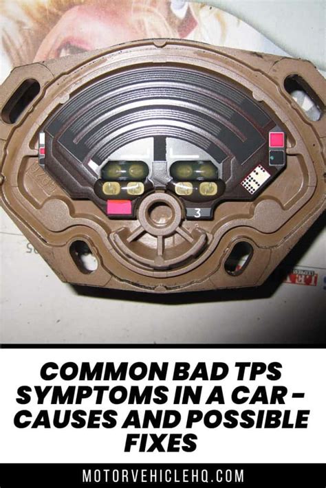 Common Bad TPS Symptoms In A Car Causes And Possible Fixes Motor Vehicle HQ
