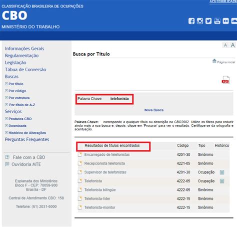 Cbo O Que é Como Consultar Corrigir E Perguntas Frequentes