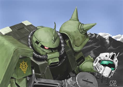 Zaku Ii By Csptwn On Deviantart