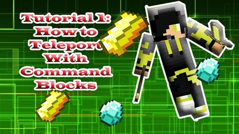 How To Teleport Using Command Blocks In Minecraft Tutorial 1 Youtube
