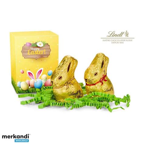 Lindt Easter Bunny Duo Персонализирани ексклузивни бонбони за Великден Германия Нови