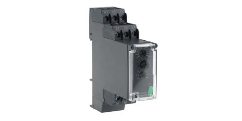 Schneider Electric SPDT Multi Function Timer Relay 24 240V Ac Dc 0 05 1s DIN Rail Mount