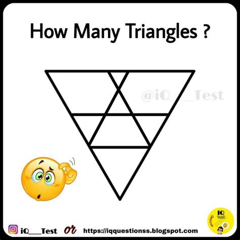 How Many Triangles Puzzle How Many Triangles Do You See Answer Math