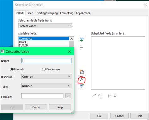 Solved Revit Mep Space Schedule New Parameter Linking Autodesk Community