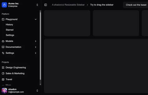 Vs Code Style Shadcnui Resizable Sidebar For Nextjs Apps