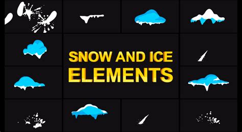 Snow And Ice Elements In D Assets UE Marketplace