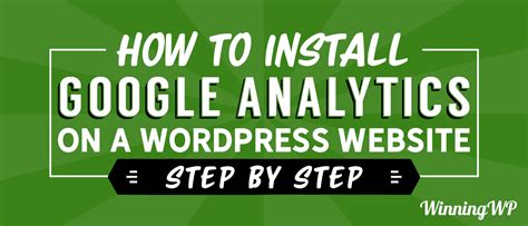 How To Use Google Analytics With WordPress Video Tutorial WinningWP