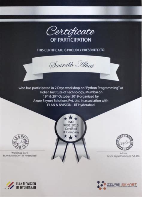 Saurabh Alhat On Linkedin Iitbombay Pythonprogramming