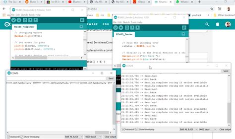 RS Communication Issue General Guidance Arduino Forum