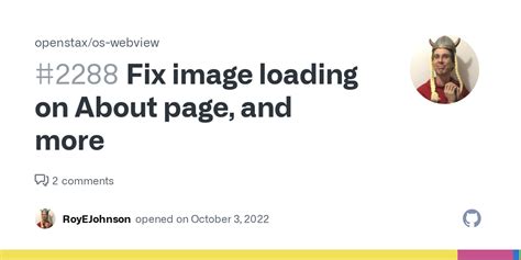 Fix Image Loading On About Page And More · Issue 2288 · Openstaxos Webview · Github