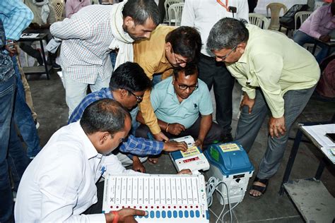 Poll Official Rejects EVM Unlocking News Notices Issued To Newspapers Rediff India News
