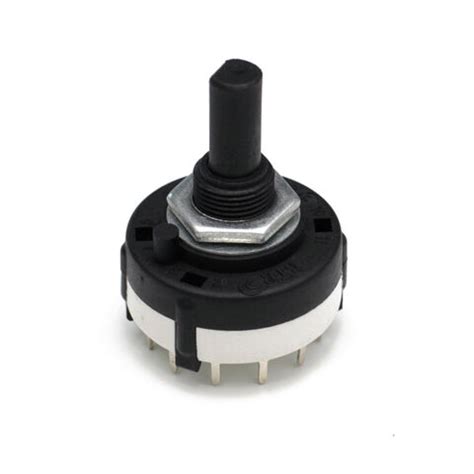 26mm Round Knob Rotary Electric Binary Coded Rotary Switch China