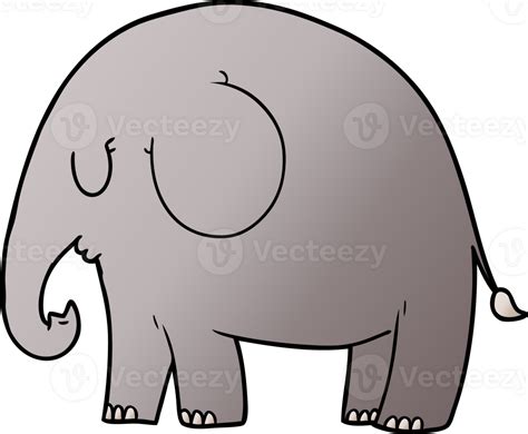 Dibujos Animados Elefante Dibujo 47100264 Png