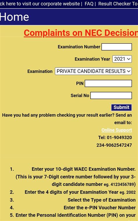 Waec Results Checking Portal Login 2022