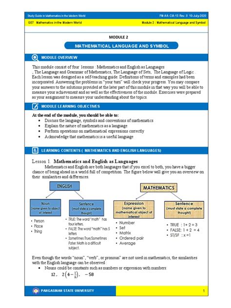 Module 2 Mmw Pdf Set Mathematics If And Only If