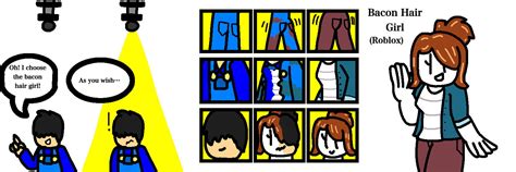 Bacon Hair Girl Roblox Tg Ap Cyoa By Megalosaurusstudios On Deviantart