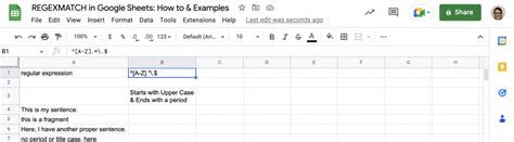 Regexmatch In Google Sheets How To Examples Layer Blog