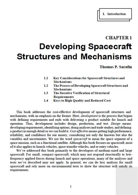 Spacecraft Structures Preview