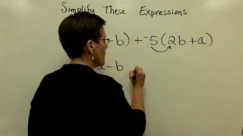 13 Introductory Algebra Simplify Algebraic Expressions YouTube