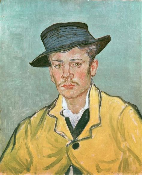 Portrait Of A Young Man Armand Roulin At Age 17