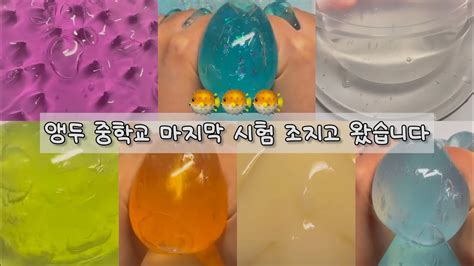 중학교 마지막 시험 쳤으니 점수를 공개해볼게요 🤫 소규모시리즈 소귬실 소규모시액 시리즈액괴 시액 액괴시리즈 액시 소규모시리즈액괴 소규모 시험점수 기말고사점수 실즈 앵두